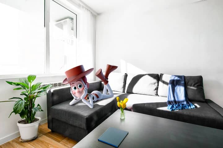 Nomad Friendly | Ac | Metro | Kitchen - Sofía