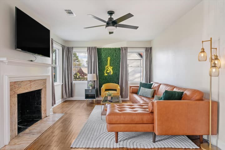 Near Beale St, Midtown! Fire Pit, Puttputt, Clean! - Memphis