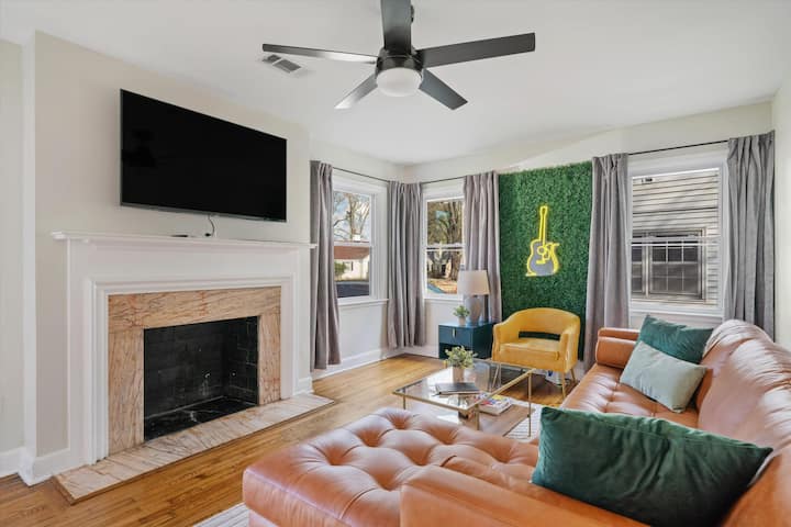 Near Beale St, Midtown! Fire Pit, Puttputt, Clean! - Memphis