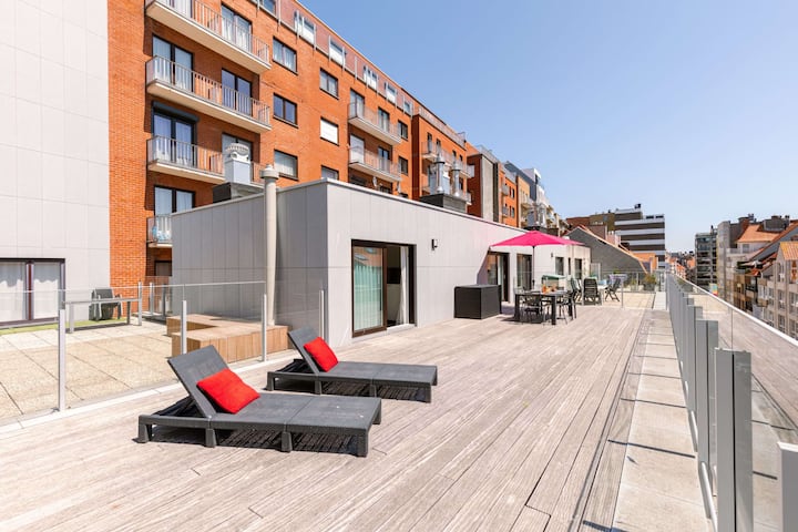 Huswell - Sunny Apartment In Knokke-heist With Big - Bruges