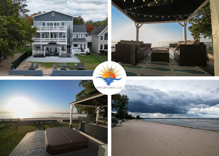 Historic Oneida Lakefront Home 14/br Sleeps 42! - Verona, NY