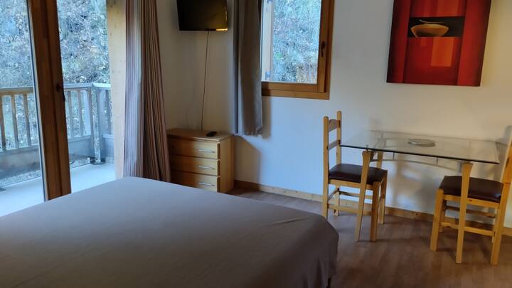 Hameau 5 201a - Spa & Piscine Studio 4 Pers. - Orelle