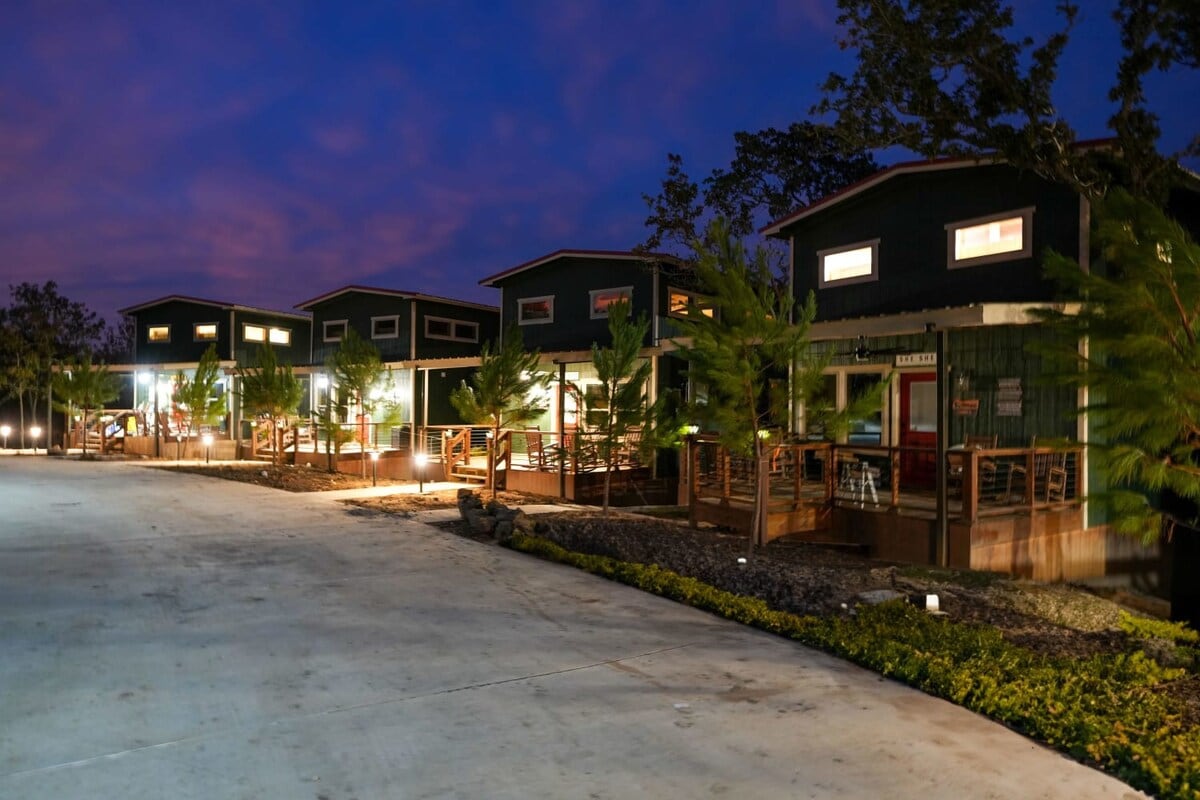 Cabin 12 - CampQYB- Modern Lux Rustic Cabin, Hot T - Cabins for Rent in ...