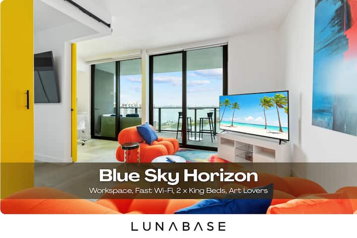 New | Workspace W/ Ocean View | 2 X Kings | Quiet - Miami