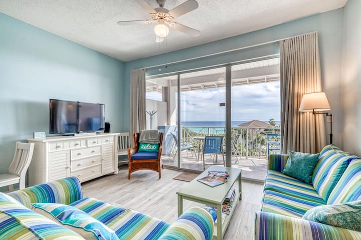 Configuración Gratuita En La Playa: Solo Unas Pocas Semanas De Otoño Abierto -Top Floor - Great Gulf Views - Santa Rosa Beach
