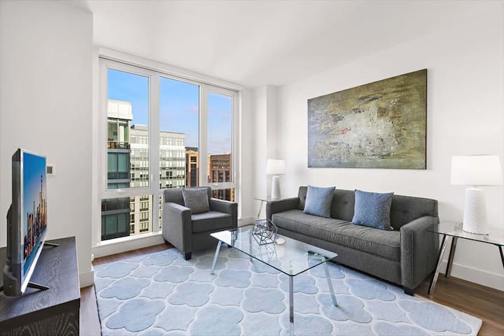Upscale 1br | Full Kitchen + Laundry - White Plains, NY
