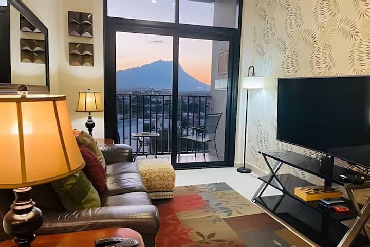 Comfort Eden/gym/wi-fi/parking/bbq/arena - Monterrey