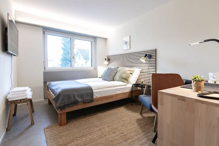 Studio Cozy Brown (1) Avec Douche (+ Cuisine à Usa - St. Gallen