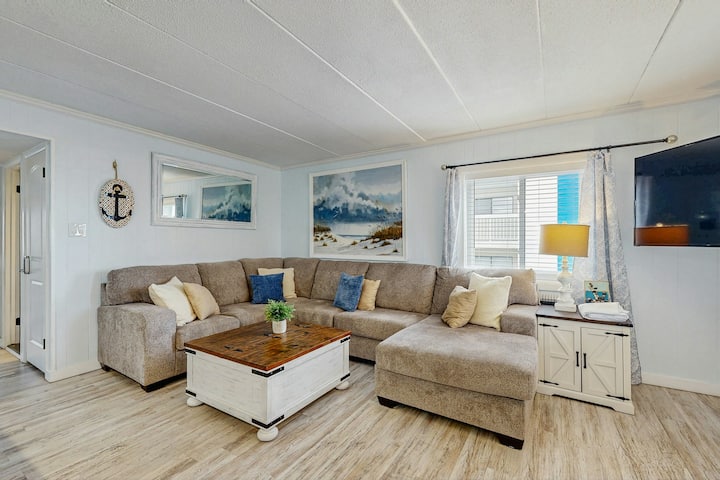 Cozy 2br With Ocean View, Steps To The Beach - Ocean City, MD