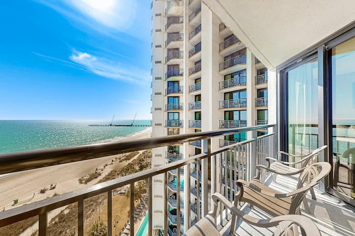 The Patricia Grand 1010: 1br Oceanfront 10th-floor - Myrtle Beach, SC