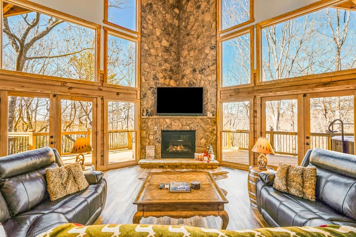Huge 3br Mountainview | Hot Tub | Fireplace - Suches, GA