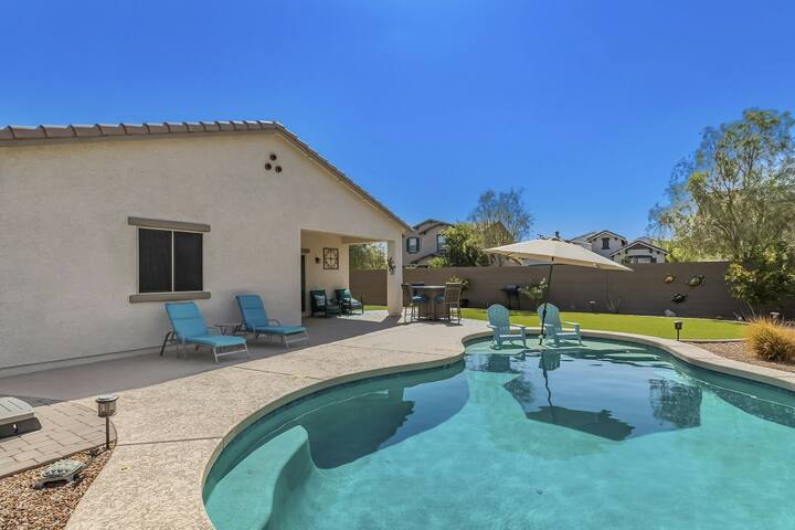 3br Airy Desert Home With Pool And Hot Tub - 巴克艾