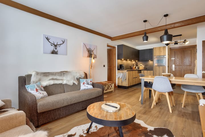 Appartement Charmant Vue Montagne 3 Pièces 8 Pers - La Rosière