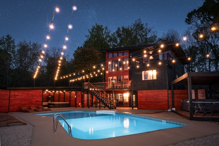 Private Pool & Hot Tub; Fire Pit; Gameroom - Mountain Home, AR