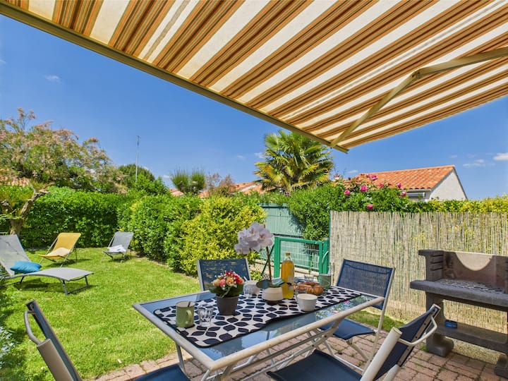 280m De La Plage - Piscine - Séjour à 4 - Plage de Saint-Vincent-sur-Jard