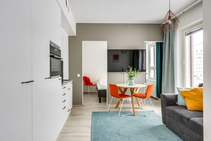 15th Floor Apartment On Top Of Nokia Areena (Wifi) - Tampere