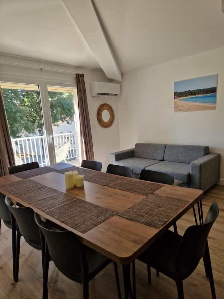 T4, 8 Personnes N°13 éTage Fiori Di Cala Rossa - Corsica