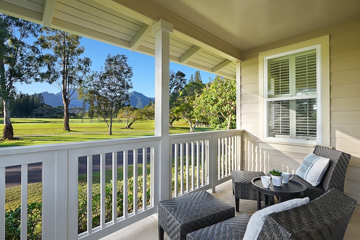 Casa Makara: Golf Course & Waterfall Views, W/ Ac - Princeville