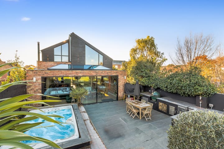 Maison-moderne-salle De Bain Privée-vue Sur Jardin - West Wittering