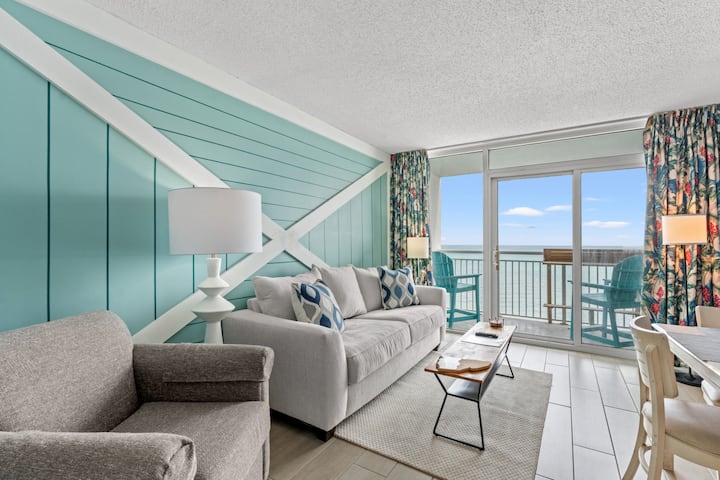 Oceanfront Condo Indoor Outdoor Pools Lazy River - Myrtle Beach, SC