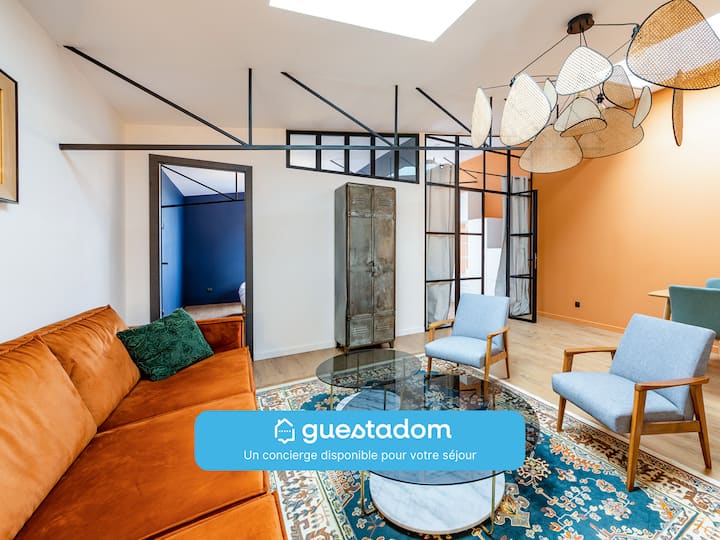 L'élégance - Wifi - Climatisé - Vintage - Angers