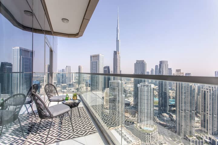 Deluxe 3br W/ Partial Burj Khalifa In Business Bay - Dubai