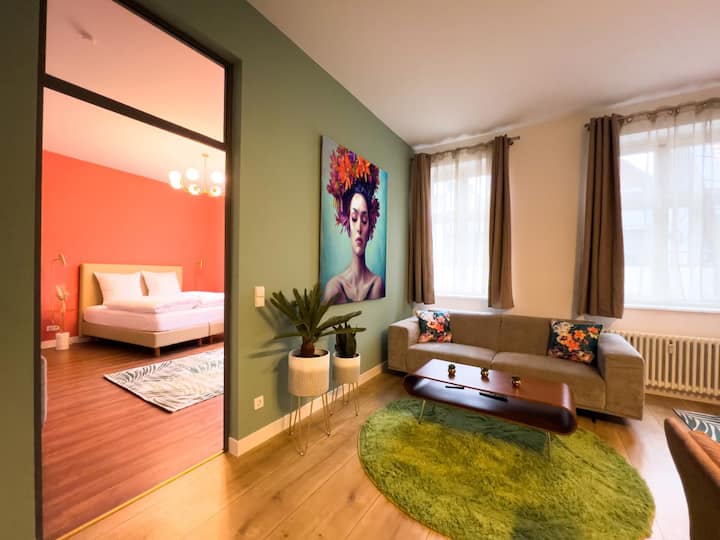 Exklusives Leipzig City Apartment "Flowers" - Leipzig