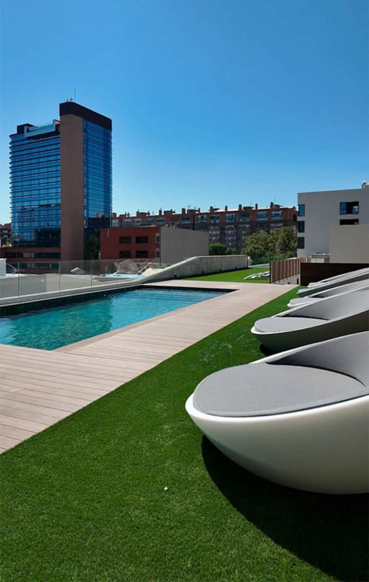 Premium Studio - Gym, Pool, Cinema Included - 