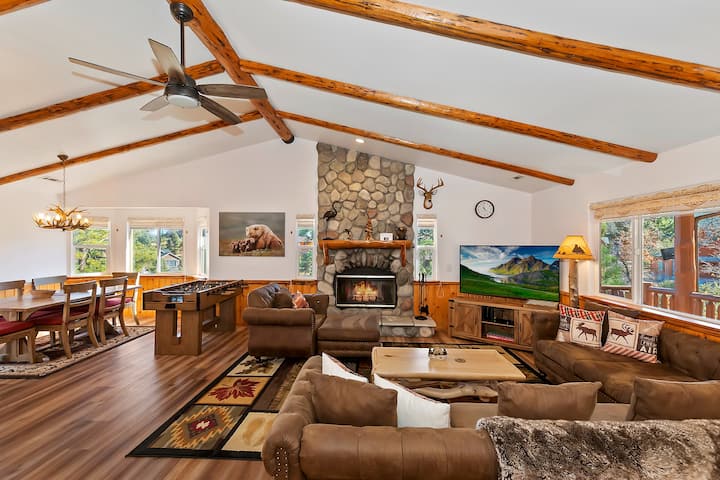 The Quiet Place:petfriendly!pooltable!foosball! - Big Bear Lake, CA