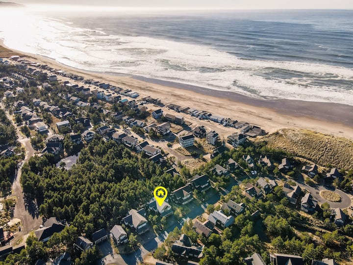 Curious Sea Cow-path To Beach & All You Need - Pacific City, OR