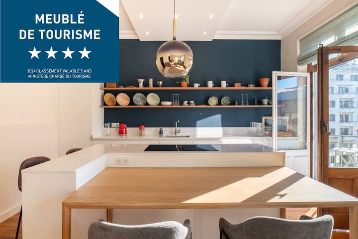 Les Magnolias : Beau T3 Haussmannien De Standing - Annecy