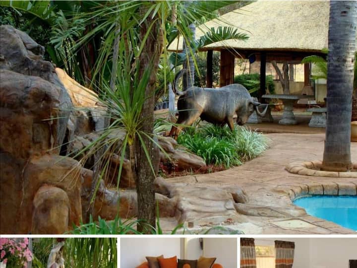 Deluxe 6-sleeper Self-catering Chalet - Phokeng
