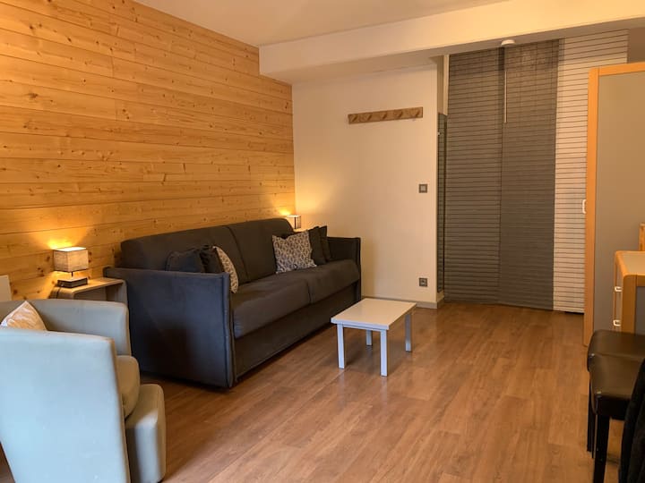 Studio 4 Pers Avec Balcon Et Wifi Au Centre-ville - Brides-les-Bains