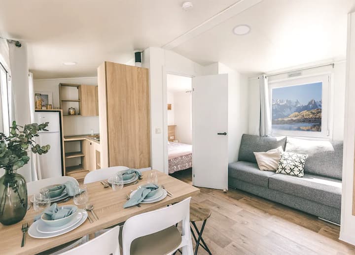 Mobil Home 4 Pièces 6 Personnes Climatisé + Tv - Hourtin