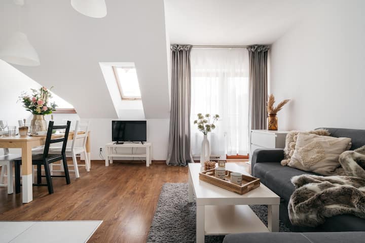 A Comfortable Apartment With A Mountain View - Zakopane