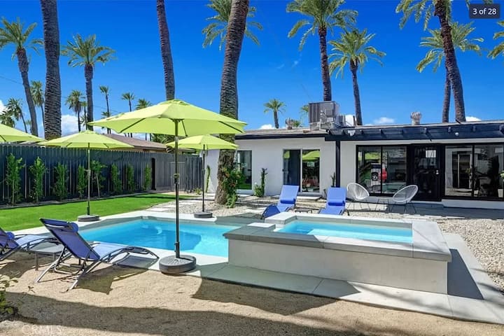 Peaceful Desert Retreat With Private Pool And Spa - Indio