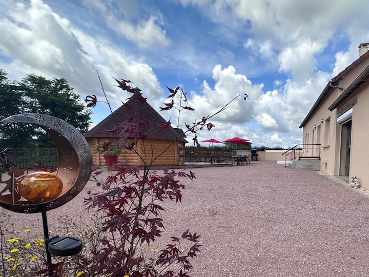 Gîte Cosy Avec Spa, Animaux Admis, à Saint-léon - Dompierre-sur-Besbre