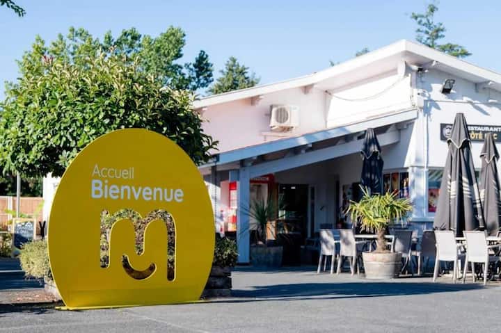 Camping 4 éToiles - Piscine - Eebife - Biscarrosse