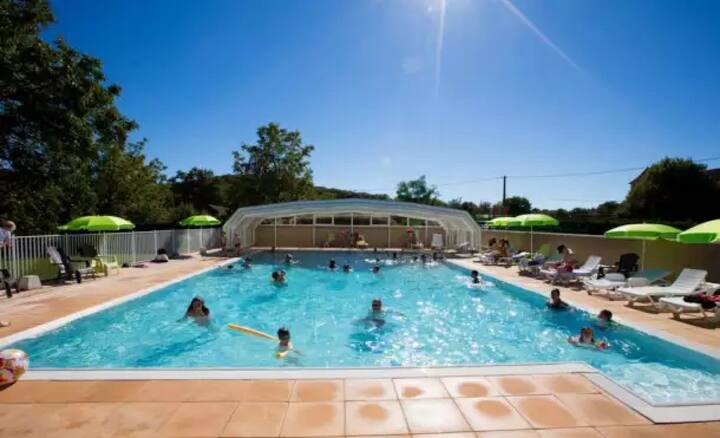 Camping 4 éToiles - Piscine  - Eed0ei - Le Gouffre