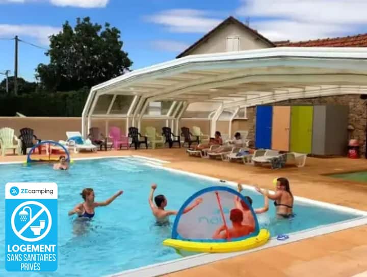 Zecamping 4* Tente 40m² Parc Aquatique - Le Gouffre
