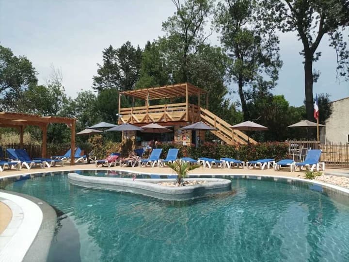 Zecamping 3* Tente 46m² Piscine - Roquebrune-sur-Argens