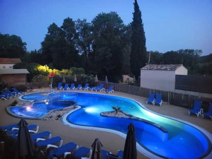 Zecamping 3* Mobil Home 27m² Piscine - Roquebrune-sur-Argens