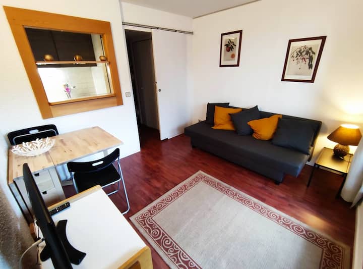 Charmant Studio Au Calme - Isola 2000