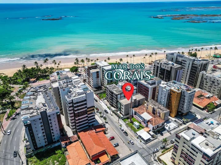 Edf Mar Dos Corais A 80 Metros Da Praia - Ap 305 - Maceió