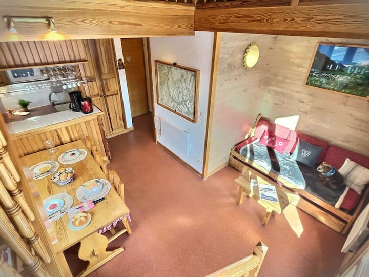 Charmant Studio/mezzanine Pour 4 Personnes à Val - Val-d'Isère
