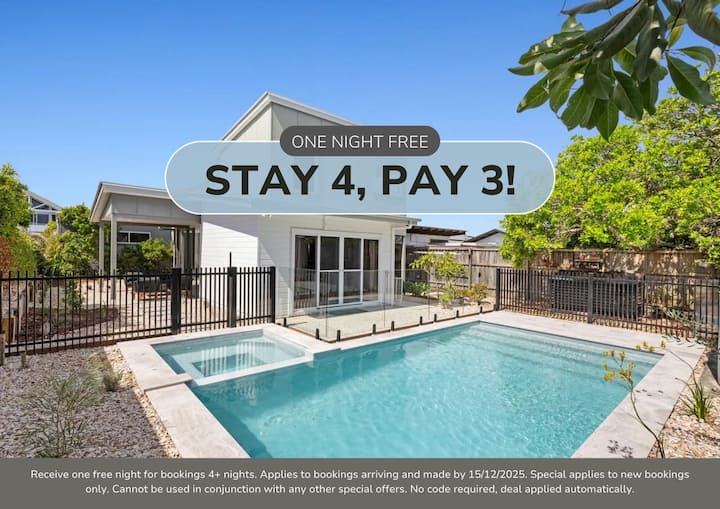 The Beachside Sanctuary With Pool & Heated Spa - Cabarita Beach
