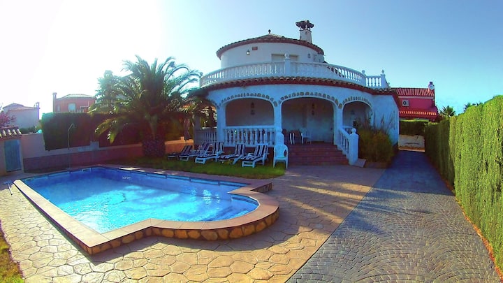 Maison De Vacances Privée Avec Climatisation, Wifi - Mont-roig del Camp