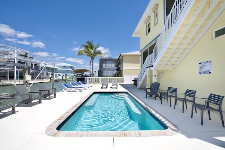 Canal Front With Private, Heated Pool-drift Inn - Fort Myers Beach, FL