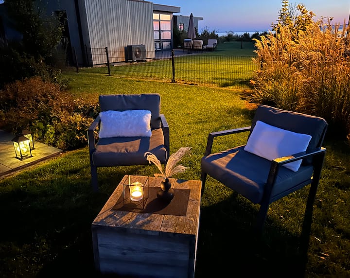 Enkhuizer Strand Chalet Wolkesieben Mit Zaun Haus - Enkhuizen