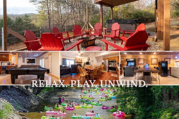 Southern Skies Chalet | Mountain Views • Hot Tub • - Helen, GA
